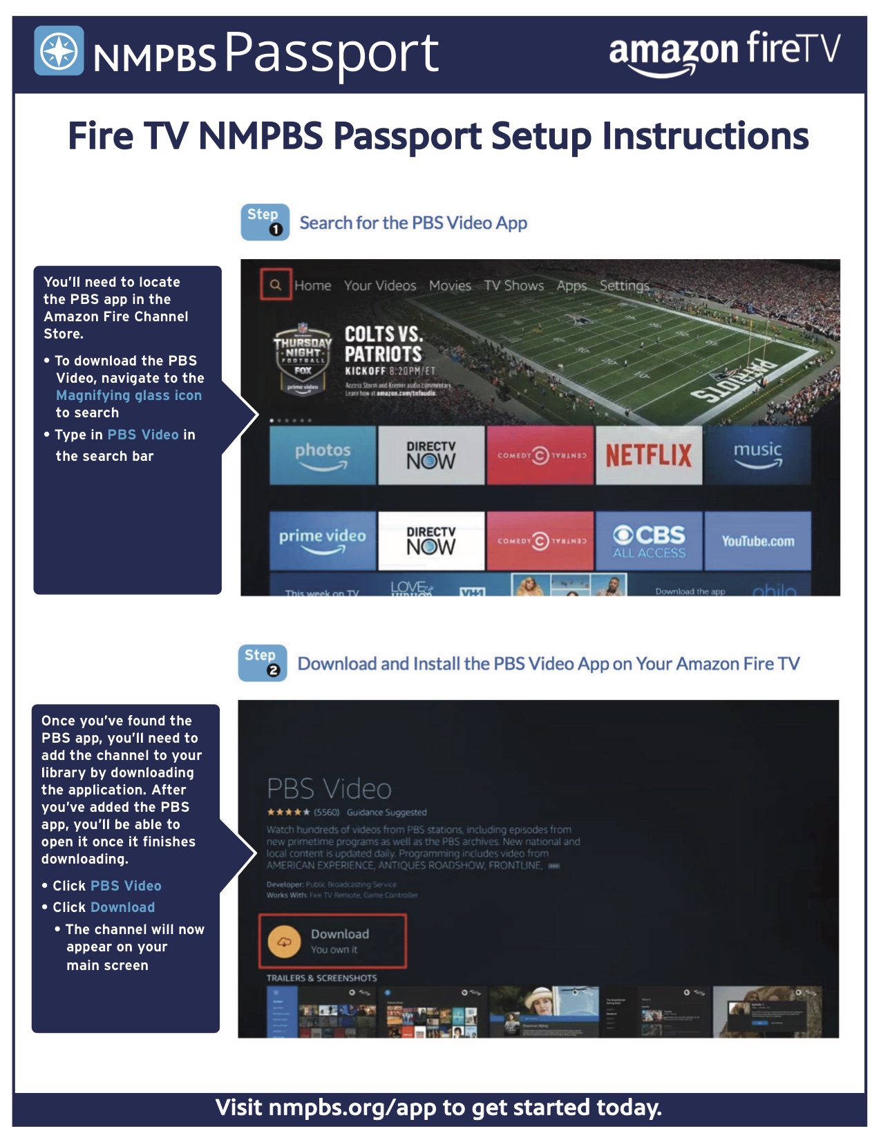 Fire TV Set Up Guide – New Mexico PBS, KNME-TV
